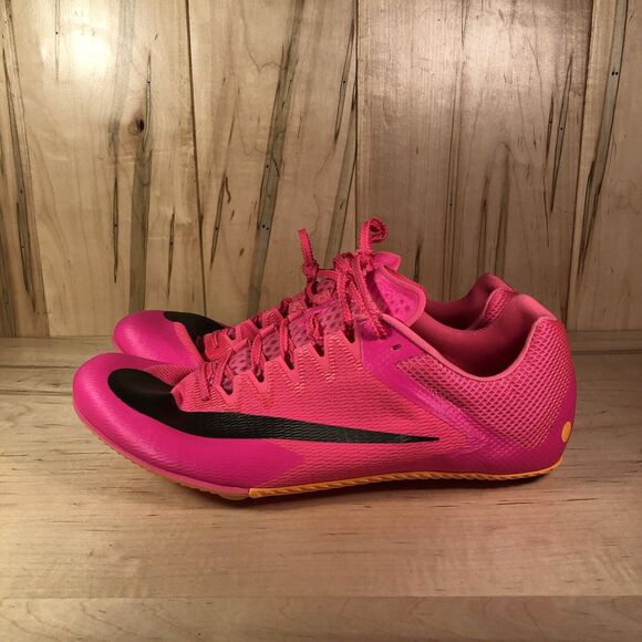 Nike | Shoes | Nike Zoom Rival Sprint Pink Track Field Spikes Mens Size ...